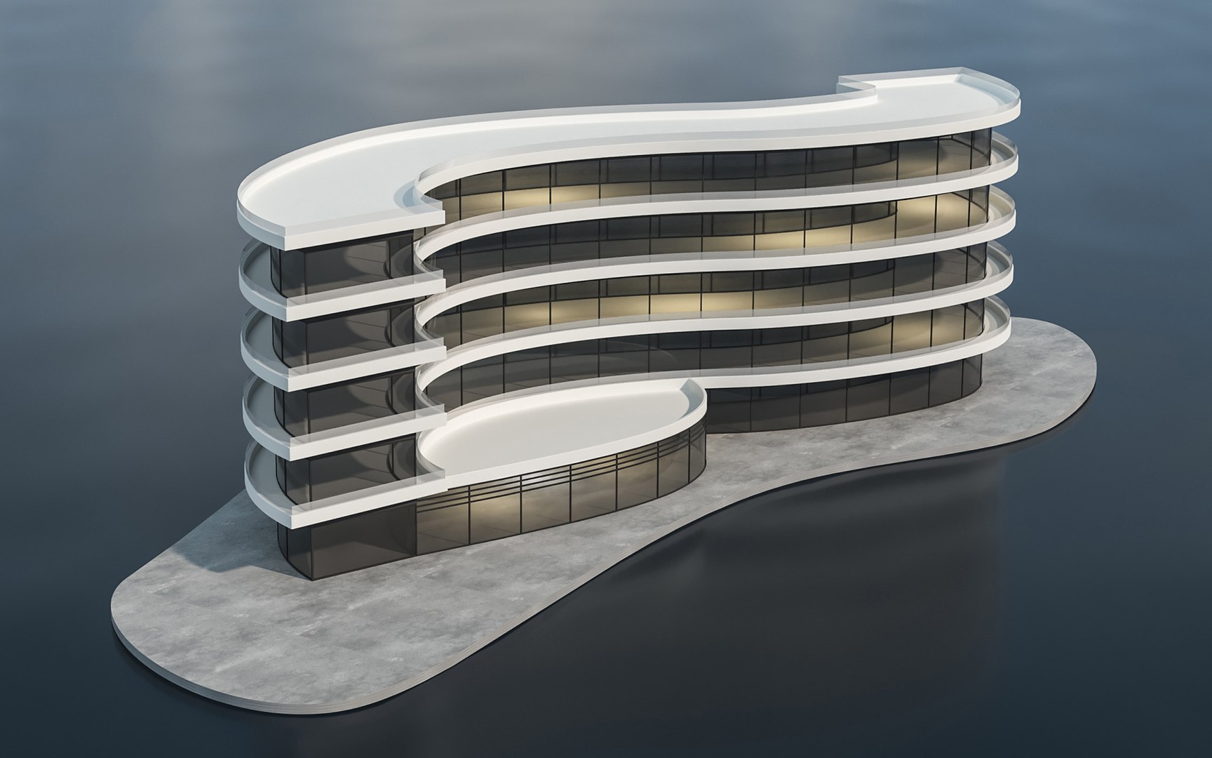 3D Model Building Concept - TurboSquid 2016317