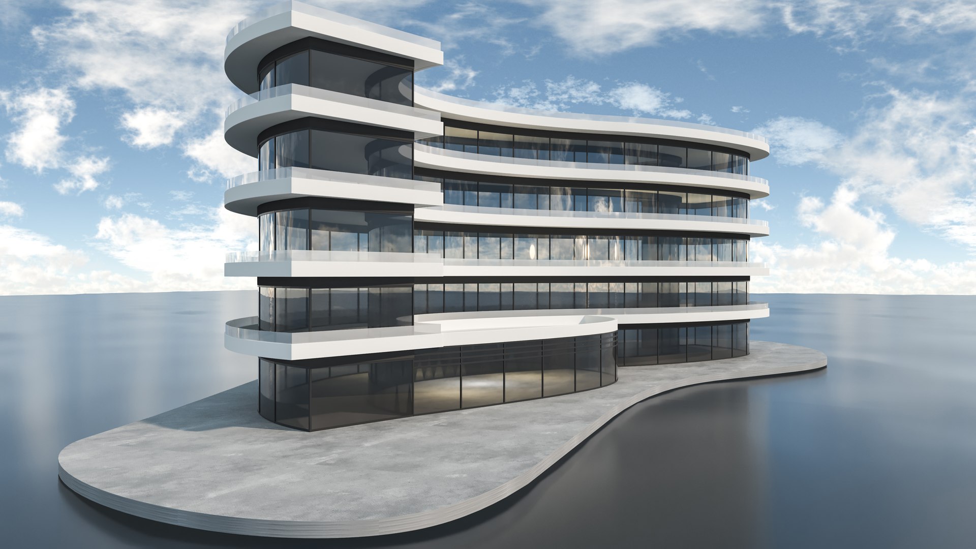 3D Model Building Concept - TurboSquid 2016317