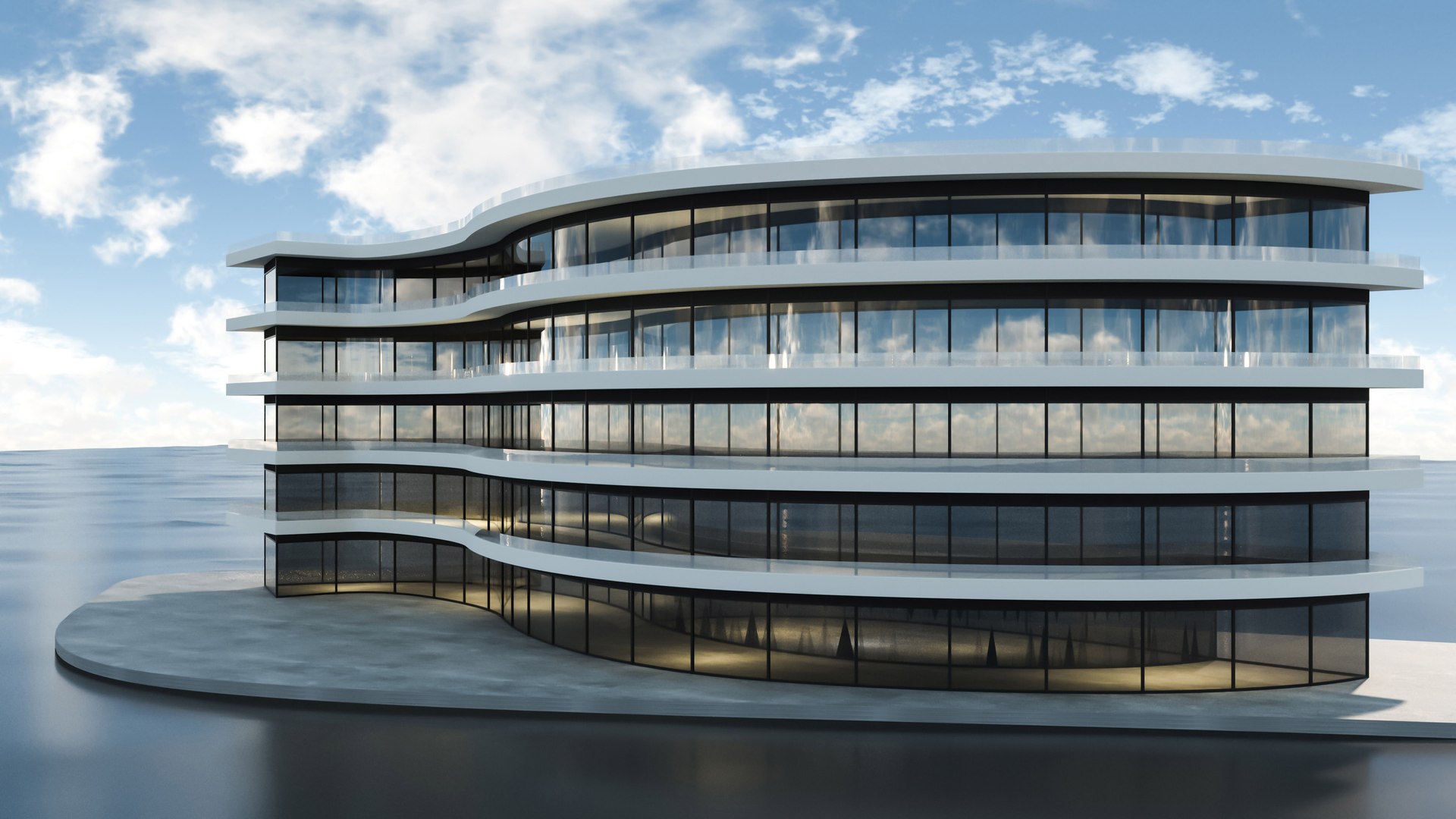 3D Model Building Concept - TurboSquid 2016317