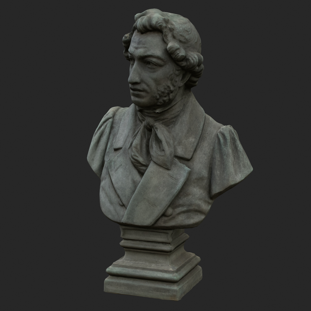 Obj Bust Pushkin