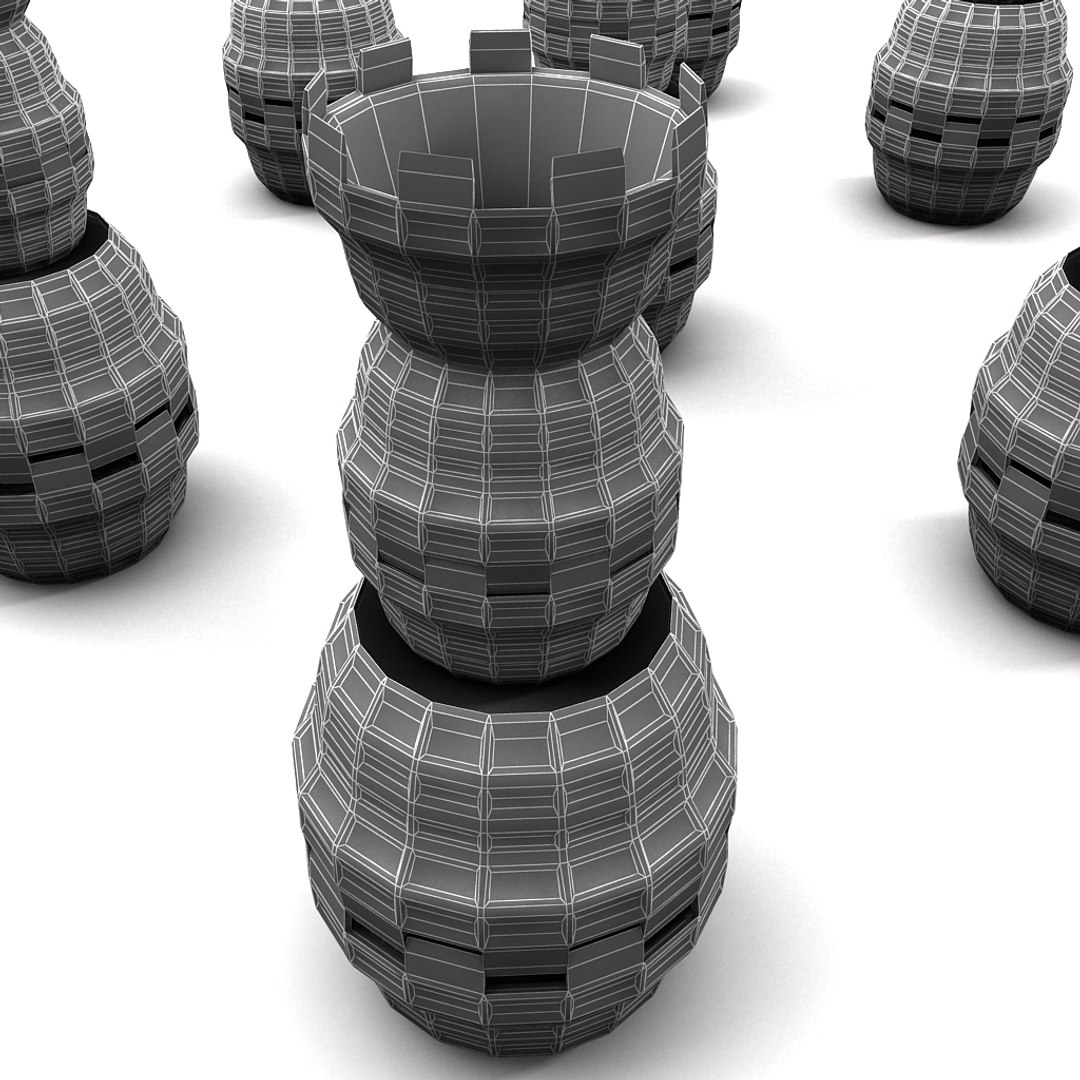 3d Model Weird Statue Museum