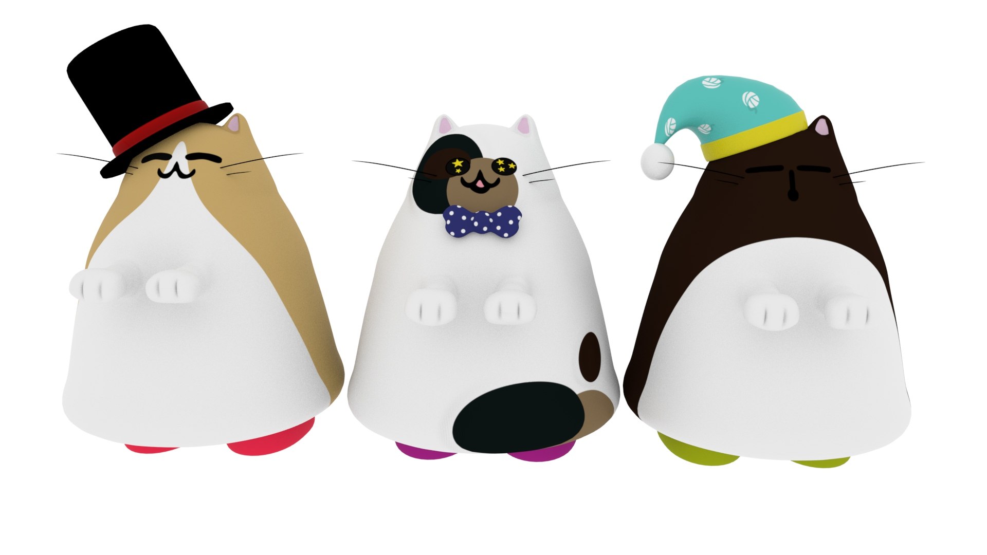 M meow 3D model - TurboSquid 1447209