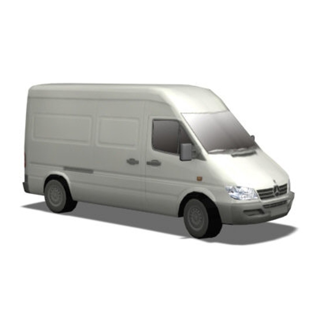 3d Mercedez Sprinter Model