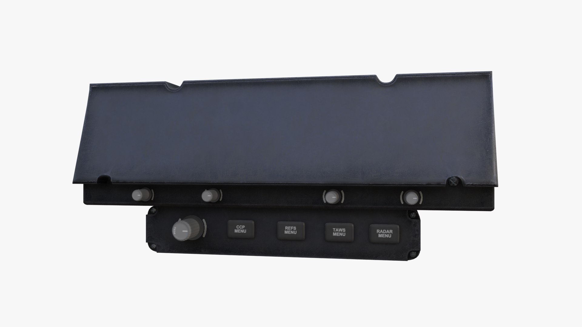 Fighter Jet Cockpit Control Panel 3D Model - TurboSquid 2384305