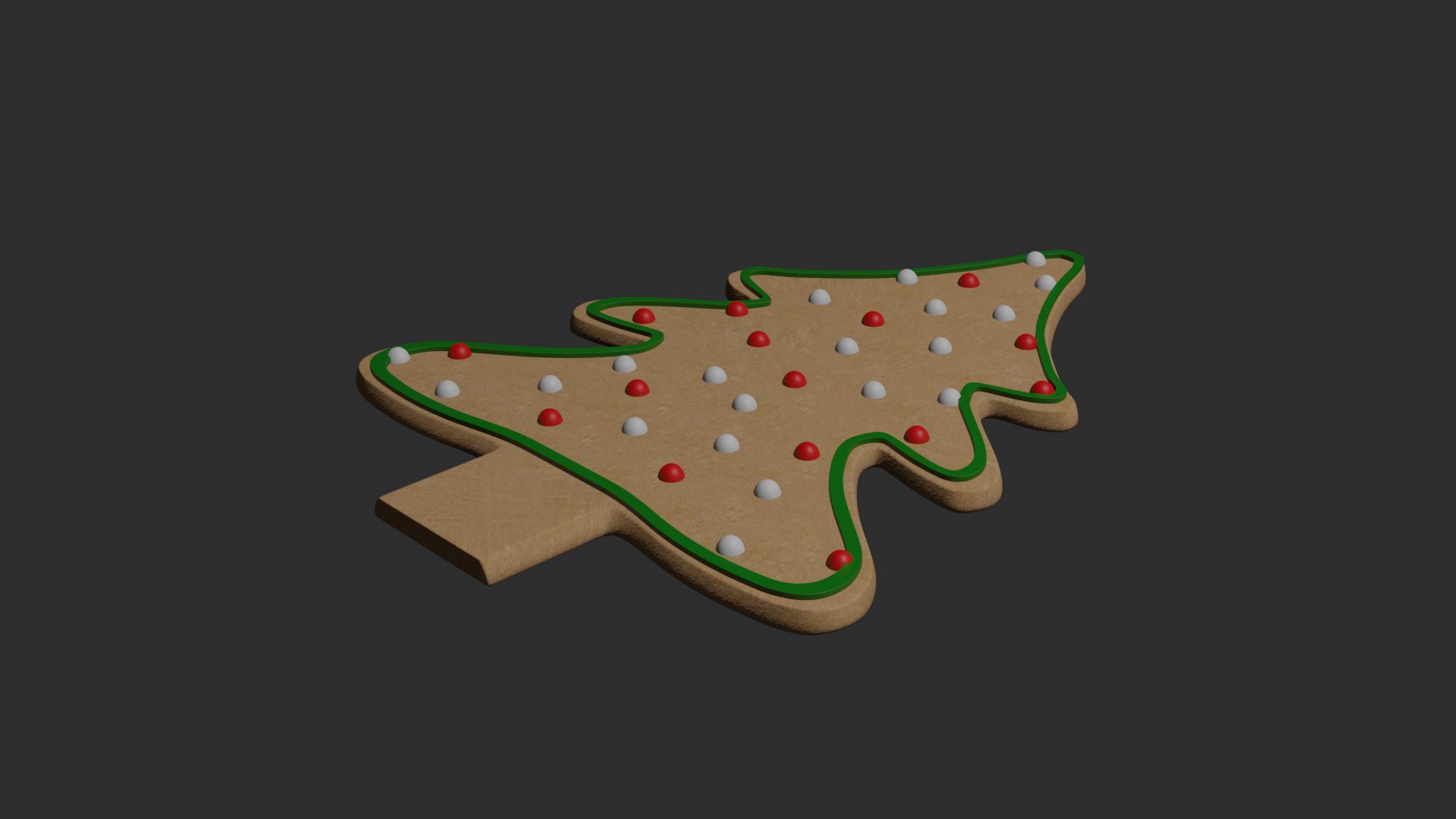 Gingerbread Chrismas Tree 3D - TurboSquid 2426433