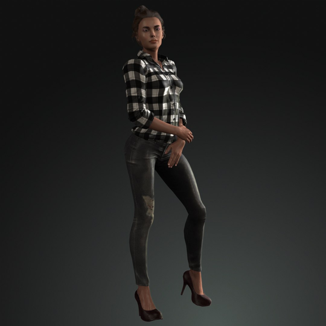 Realistic Carin Cw 3D Model - TurboSquid 1491830