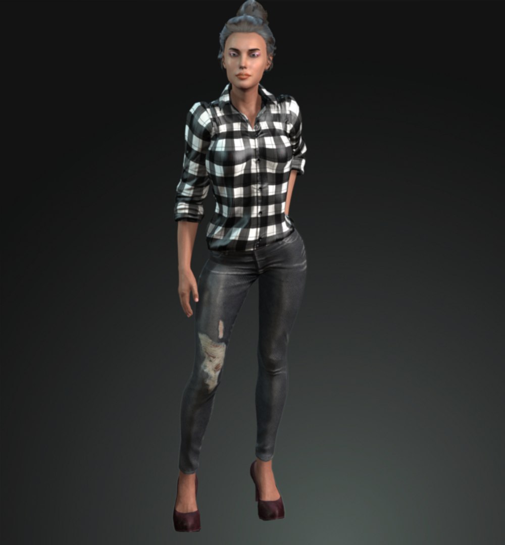 Realistic Carin Cw 3D Model - TurboSquid 1491830