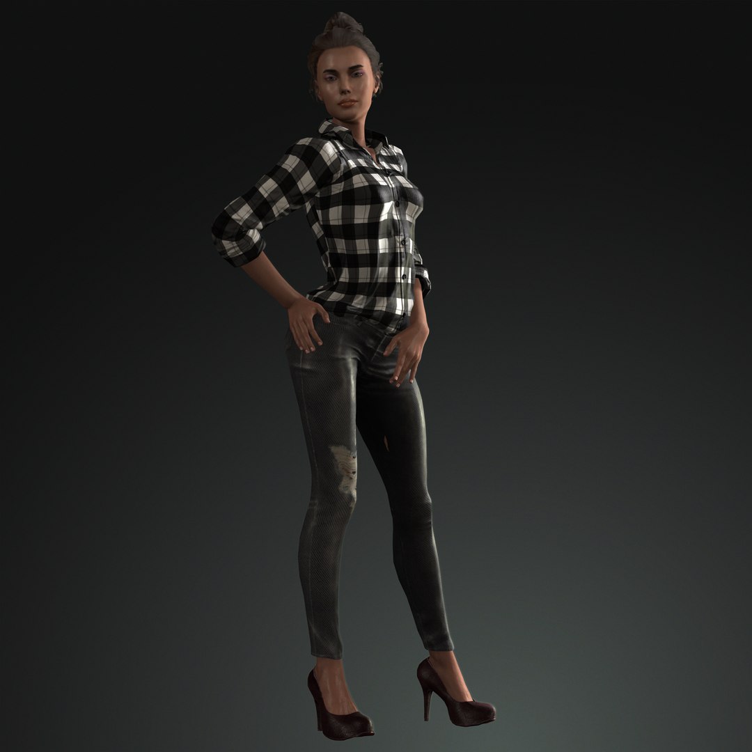 Realistic Carin Cw 3D Model - TurboSquid 1491830