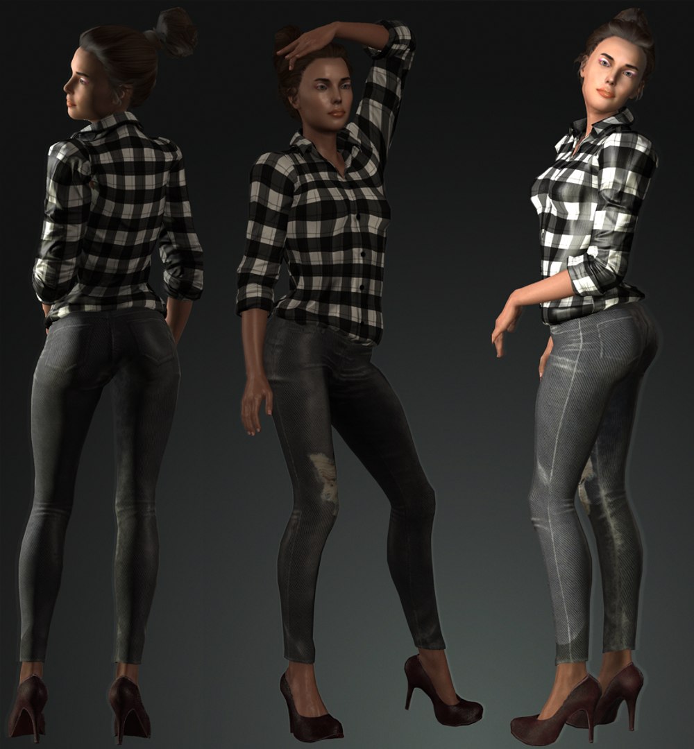 Realistic Carin Cw 3D Model - TurboSquid 1491830