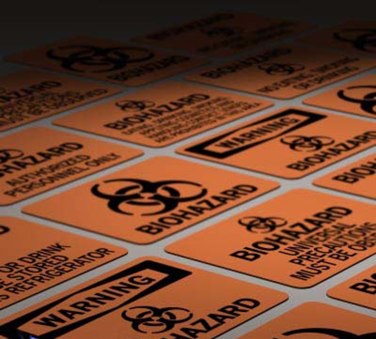 Osha Biohazard Signs 3d Model