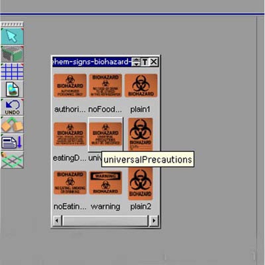 Osha Biohazard Signs 3d Model