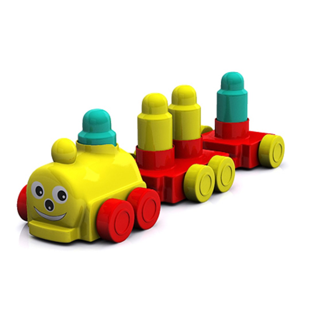 3d Baby Toy Train