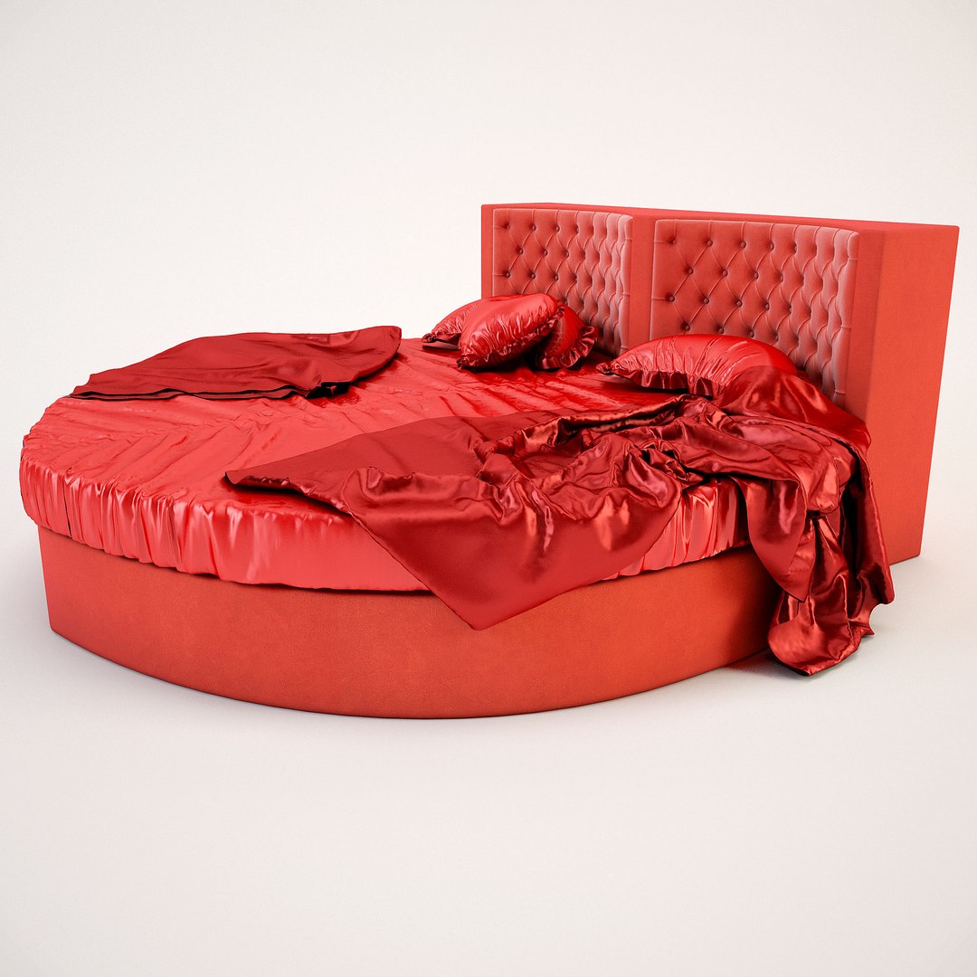 3ds Max Heart Bed