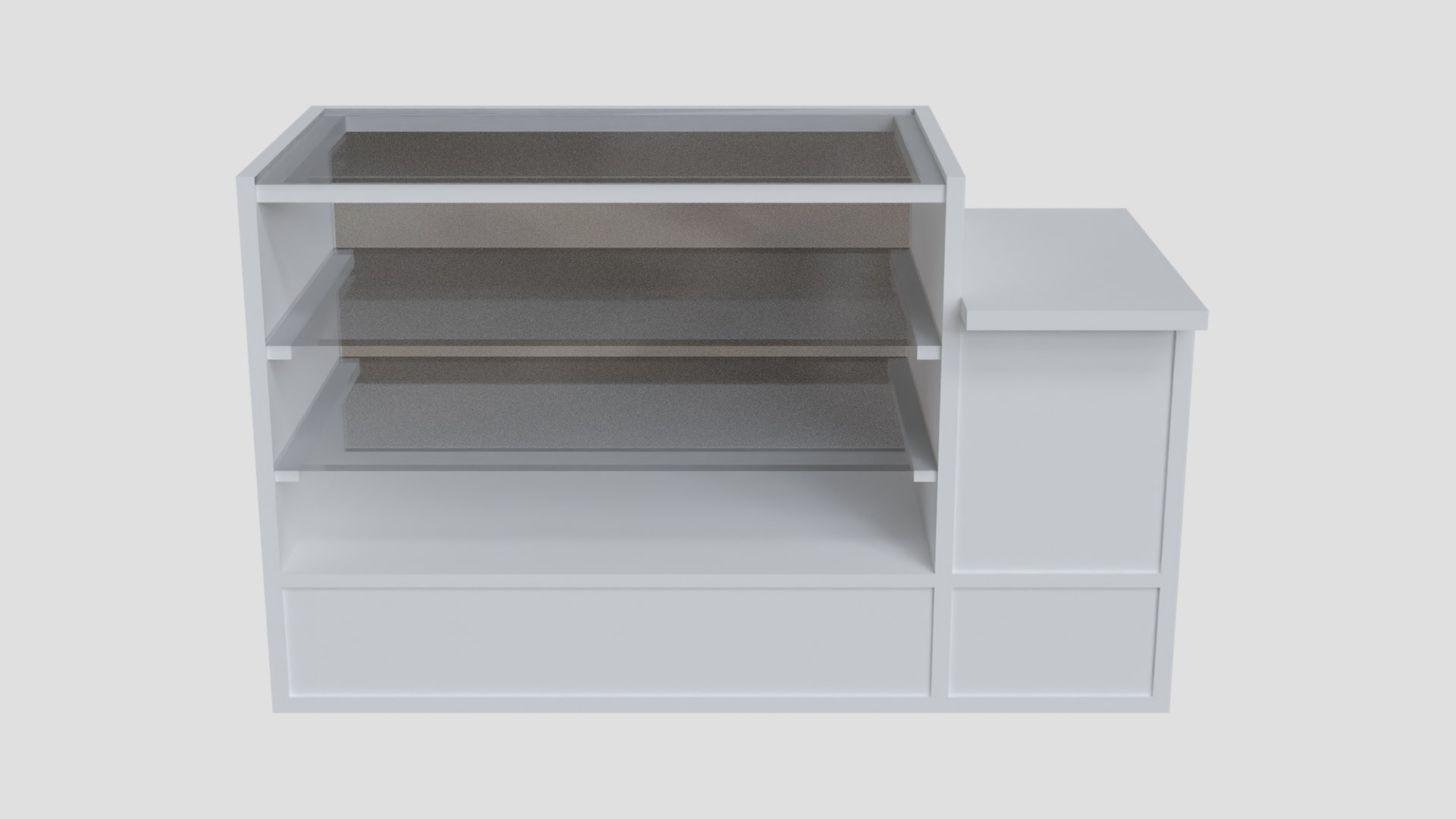 3D Cashier Table - TurboSquid 2251830