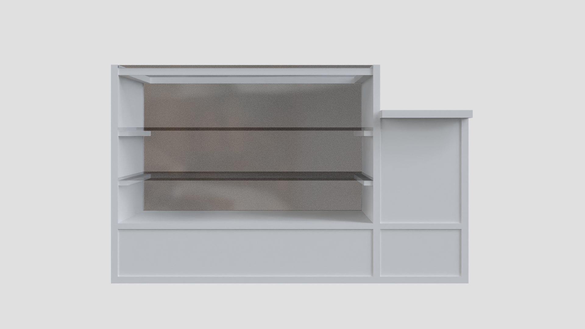 3D Cashier Table - TurboSquid 2251830