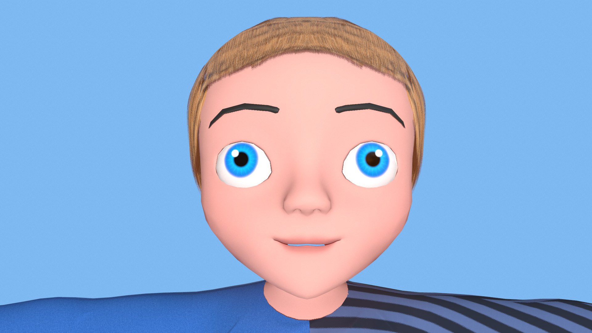3D Little Boy 1 Model - TurboSquid 1817683