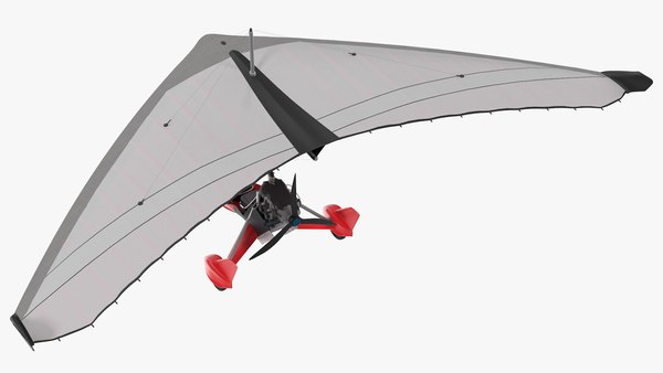 Tandem ultralight trike light 3D model - TurboSquid 1565835