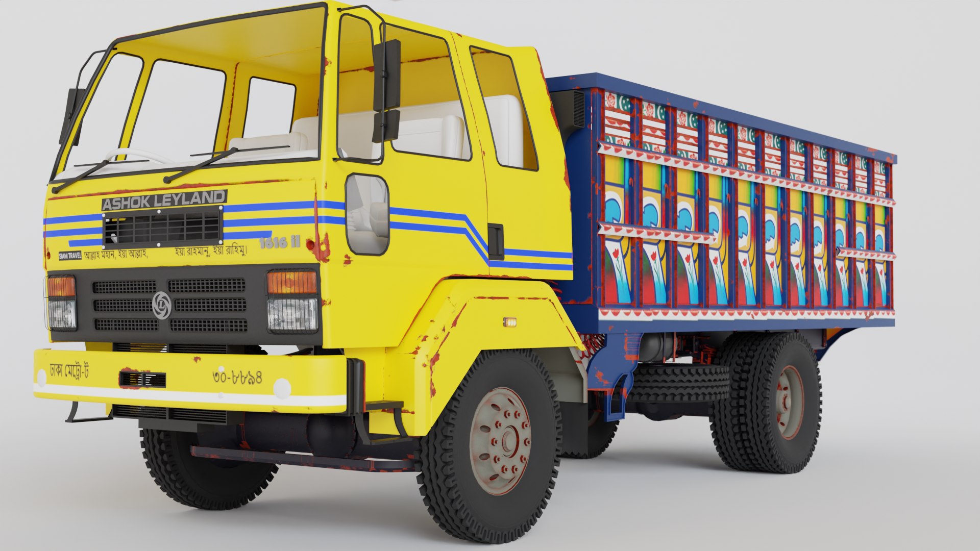 Ashok Leyland 3d Model Turbosquid 2158958