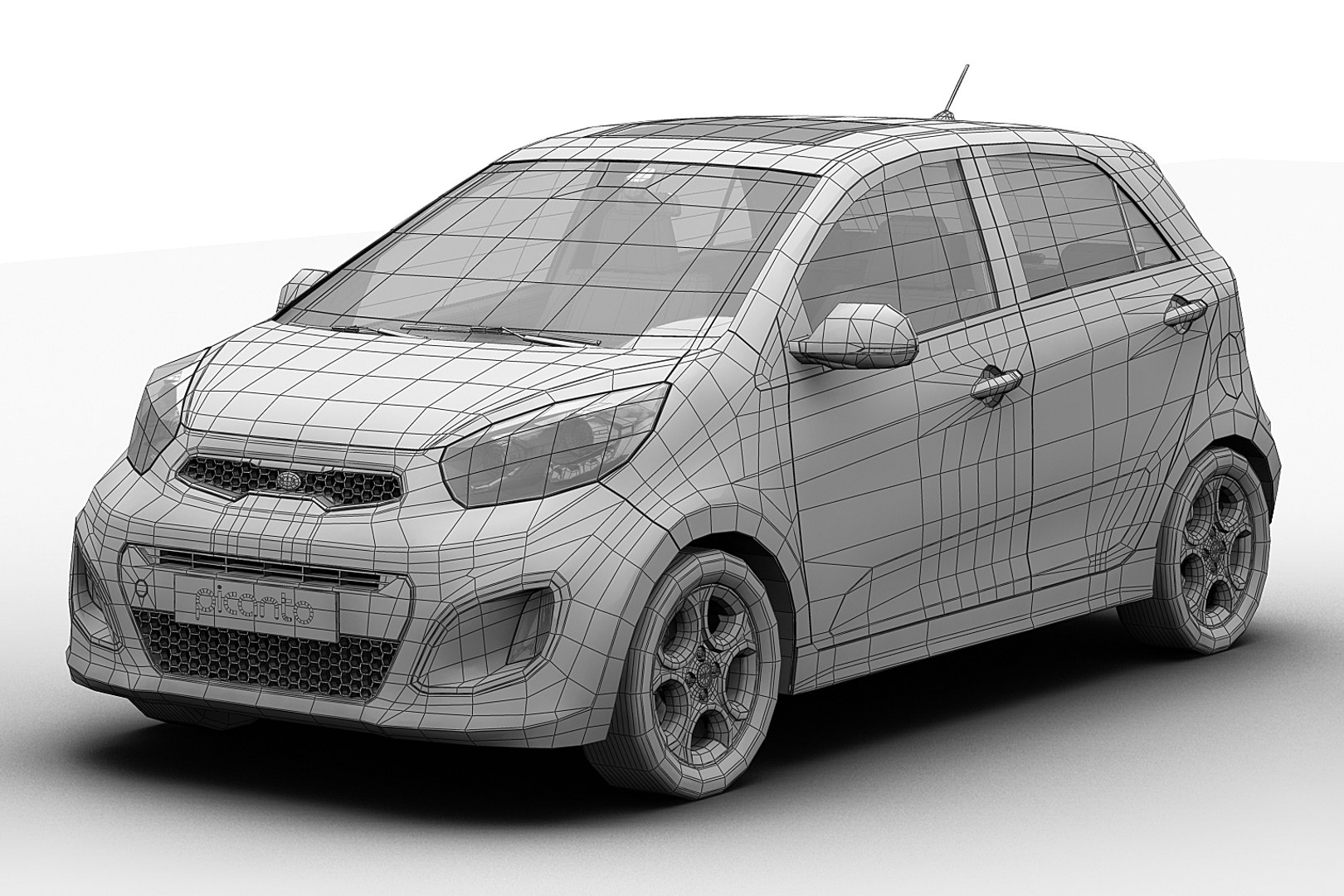 3d Kia Picanto