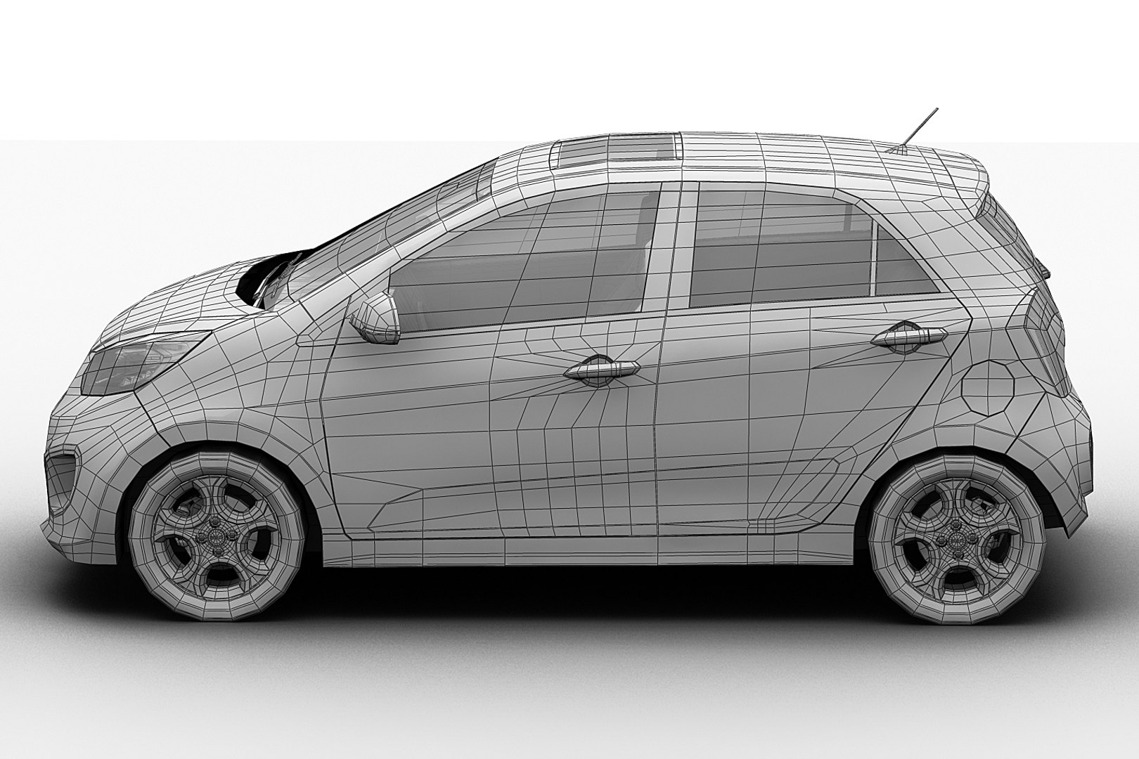 3d Kia Picanto