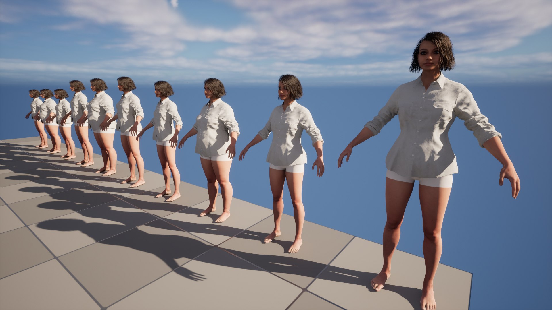 3D Shirt 238 - All MH Bodies UE5 Skeletons - Rigged Model - TurboSquid 2326610