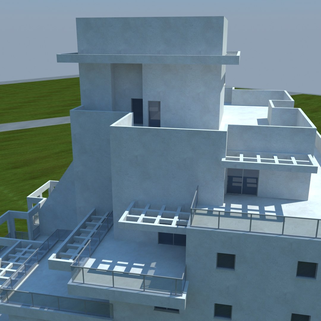 Buildings 2 1 3d Model