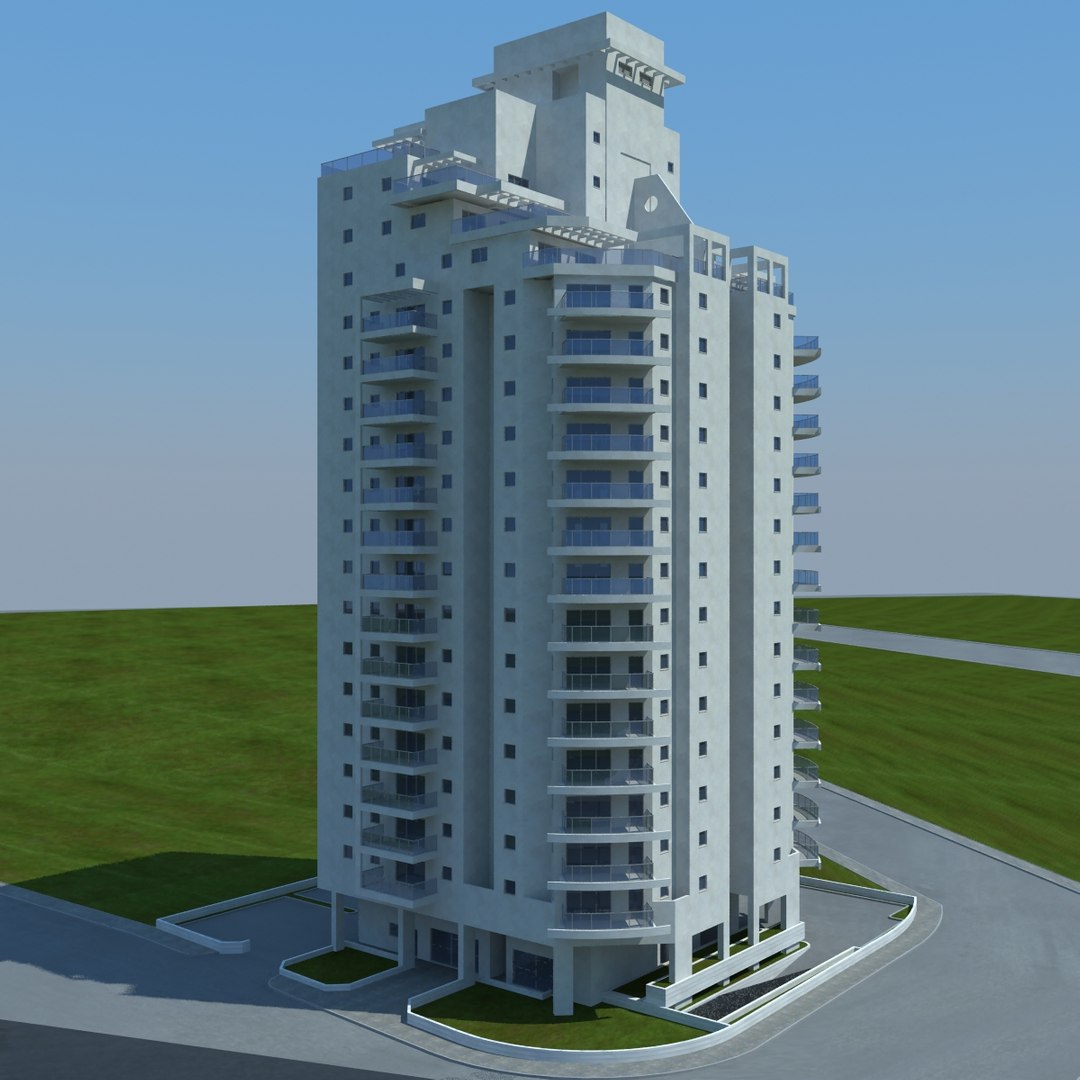 Buildings 2 1 3d Model