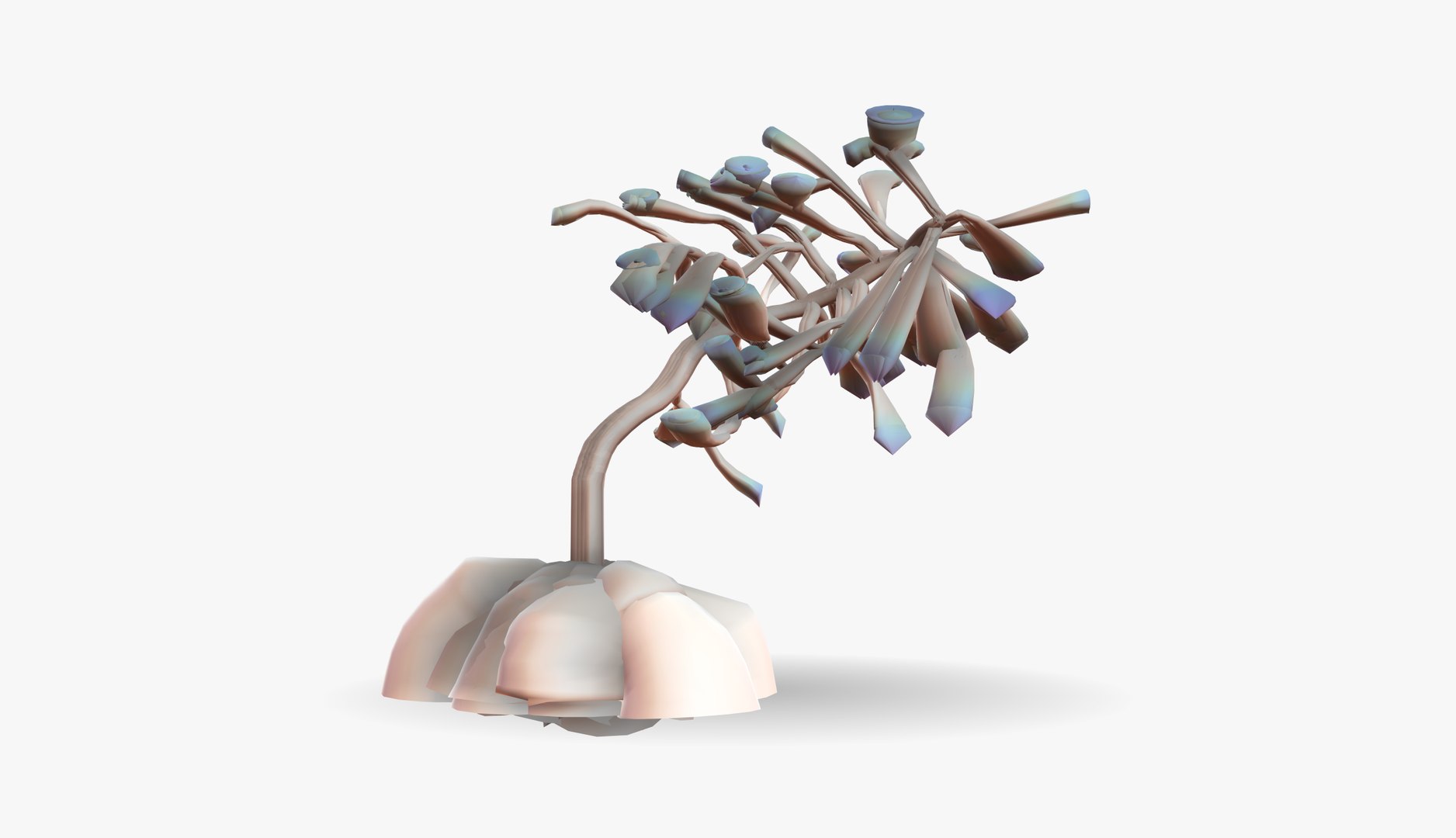 Alien Plants Set 015 3D Model - TurboSquid 2131966