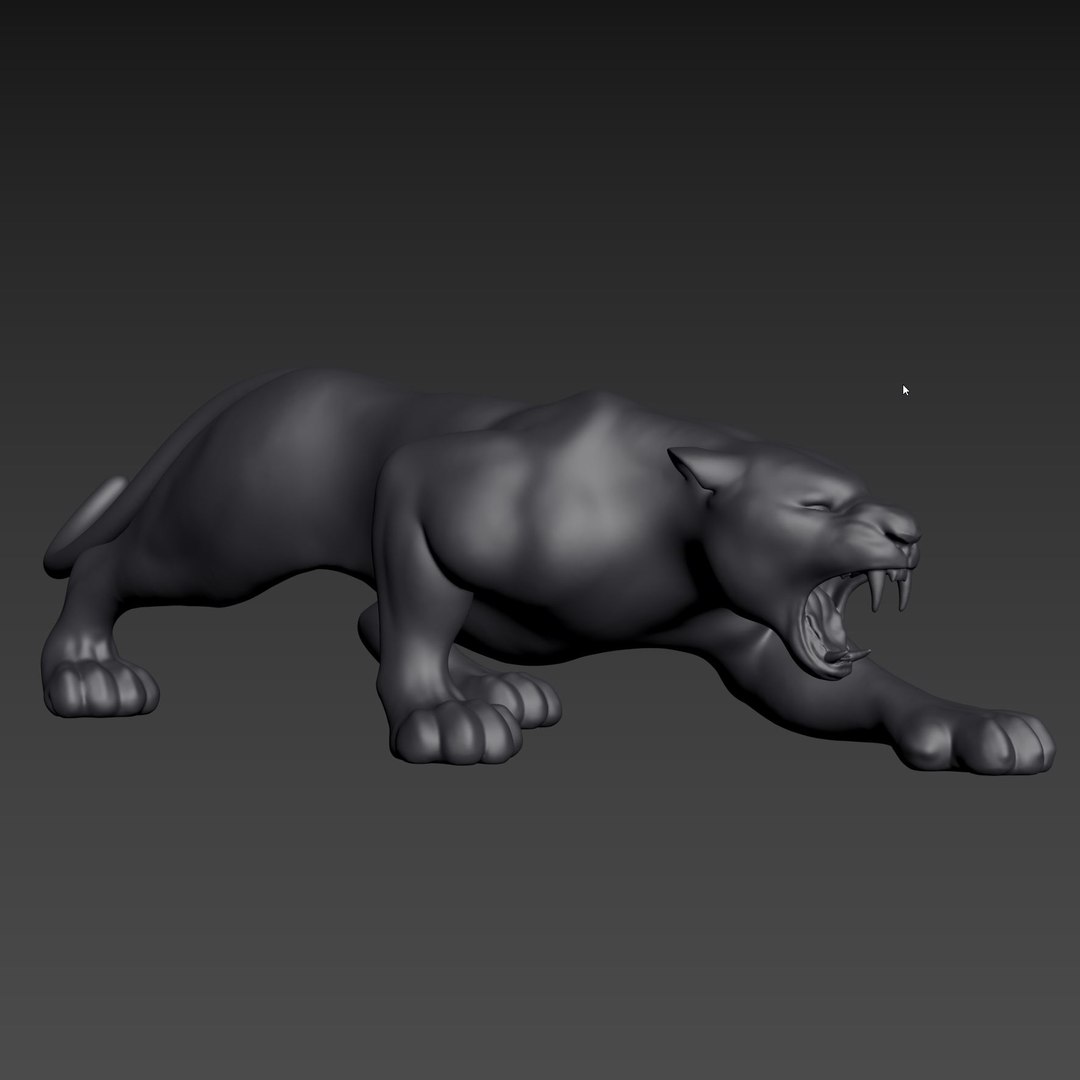 Sculpt Puma Printing 3D Model - TurboSquid 1539756