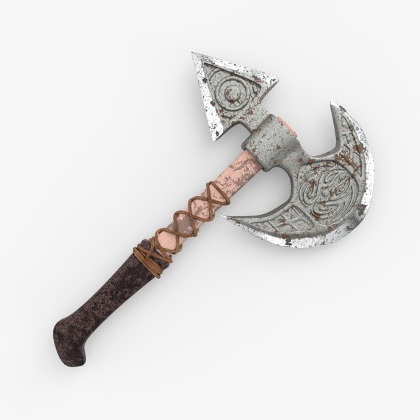 War axe ax 3D model - TurboSquid 1521952