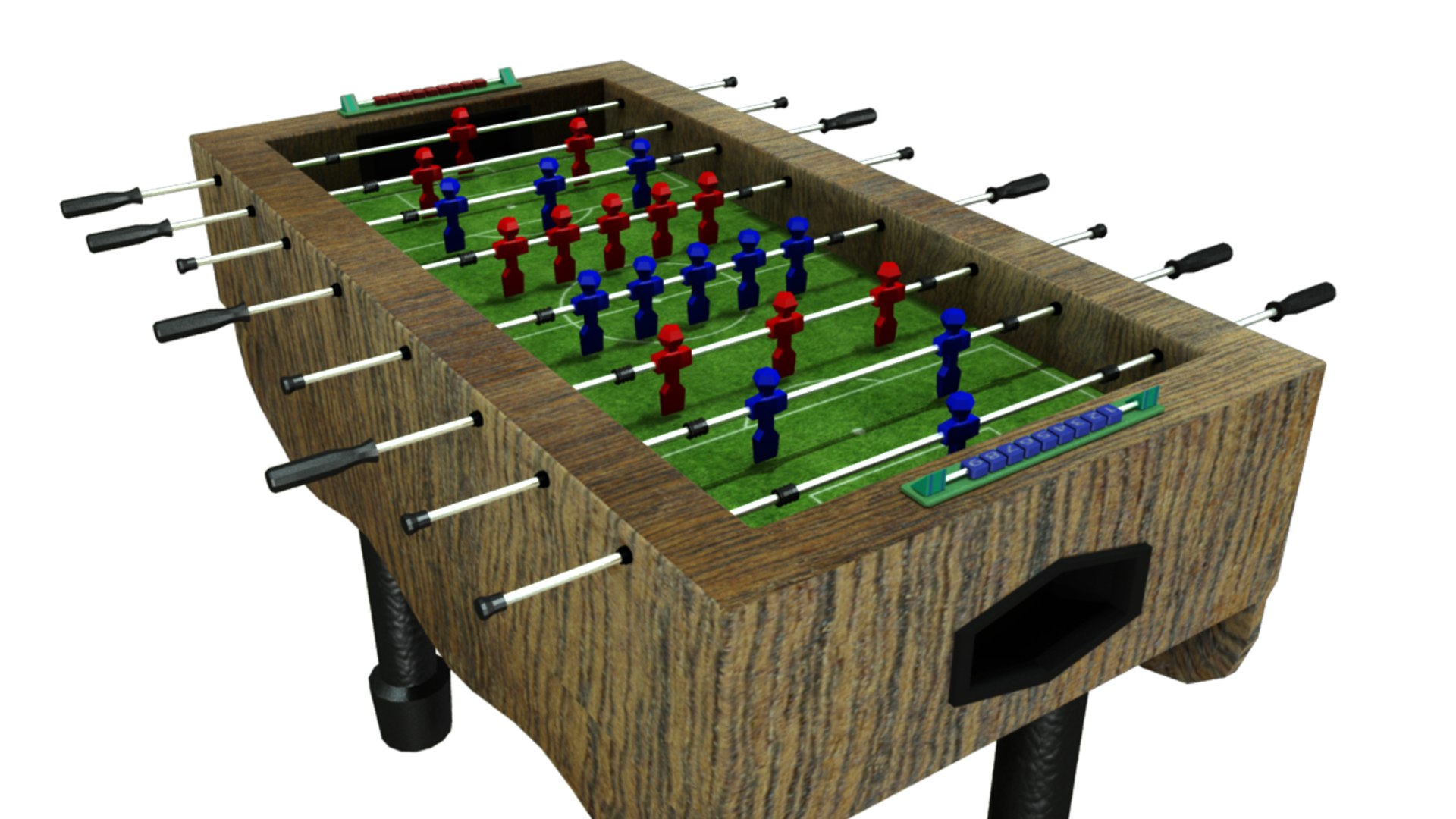 3d Soccer Table