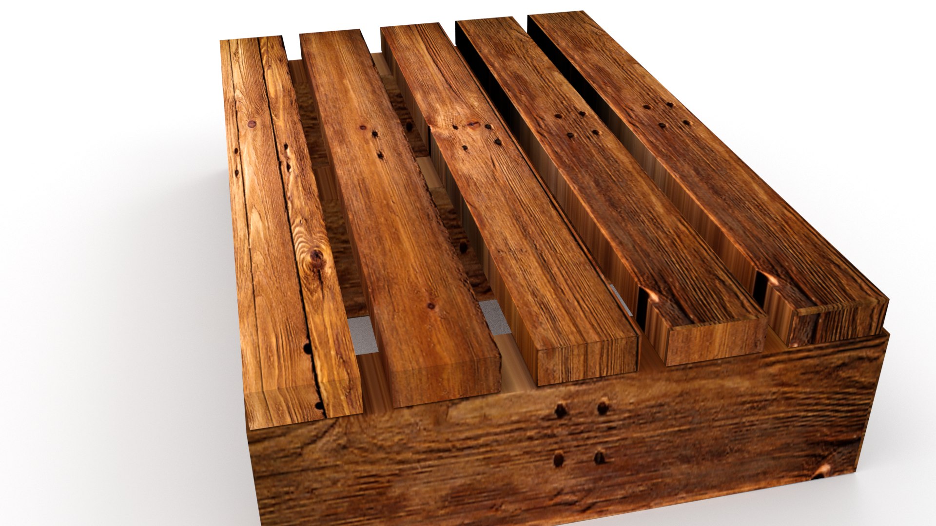 3d model wood delivery