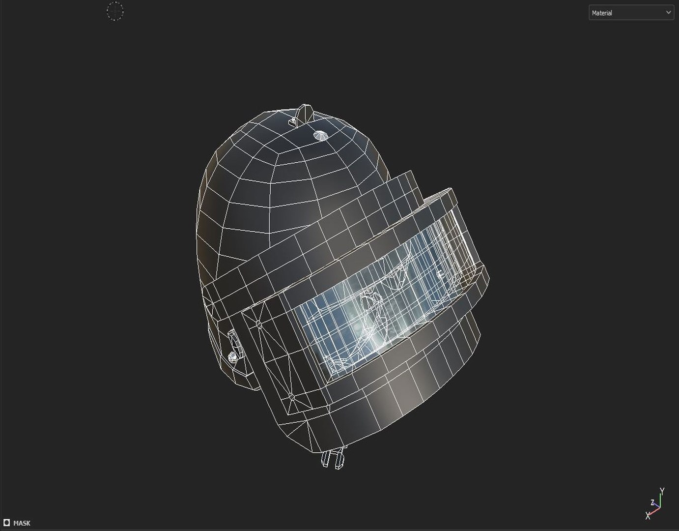 3D Combat Helmet Model - TurboSquid 2246046