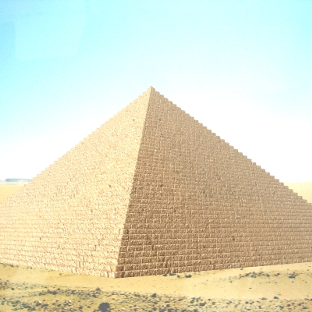 Egyptian Pyramid 3d Model