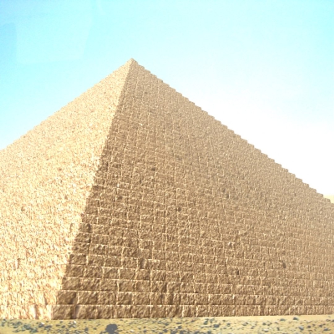 Egyptian Pyramid 3d Model
