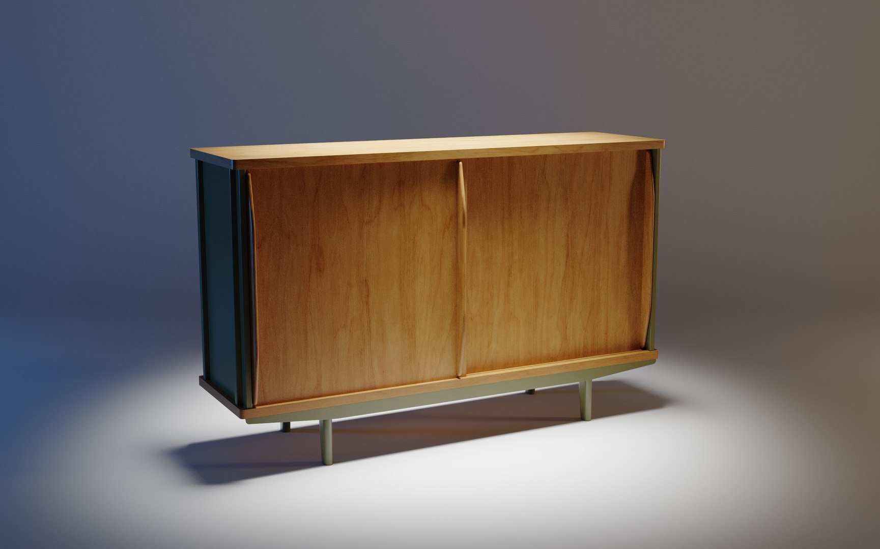Jean Prouve Cabinet 3D Model - TurboSquid 1972595