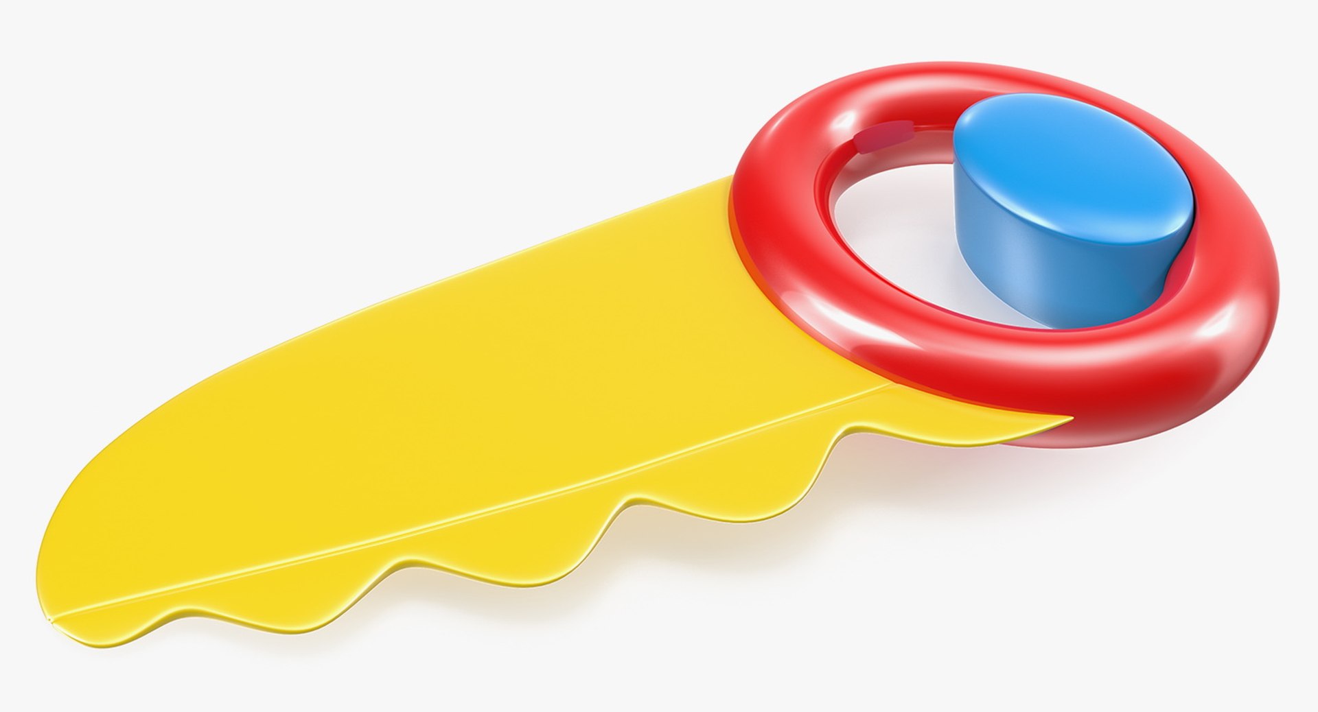 3D Model Plastic Toy Saw - TurboSquid 1358160