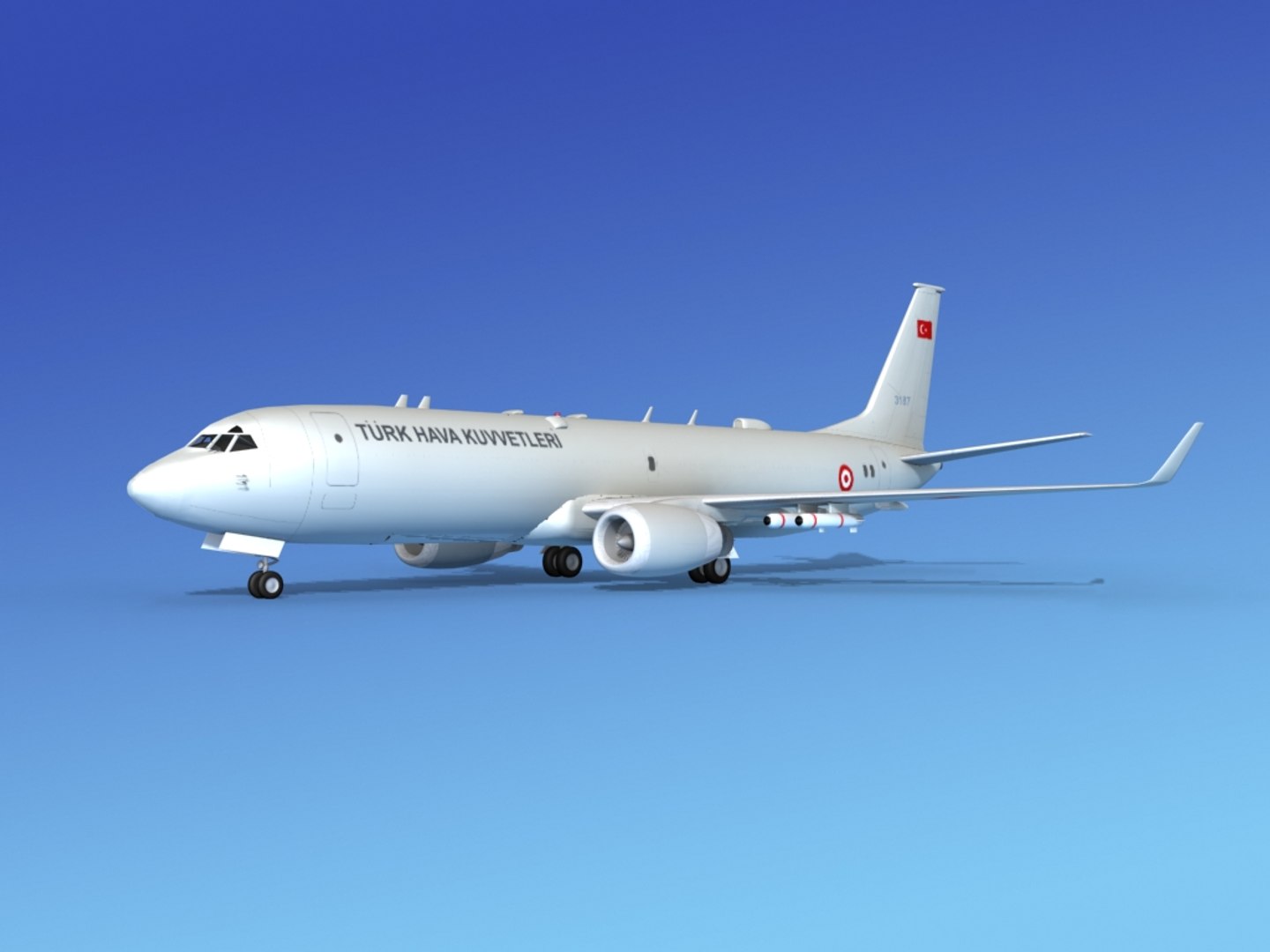 3d Model Boeing P-8 Recon