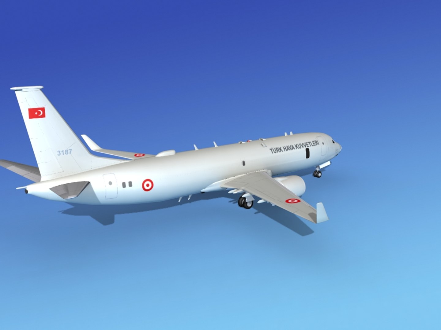 3d Model Boeing P-8 Recon