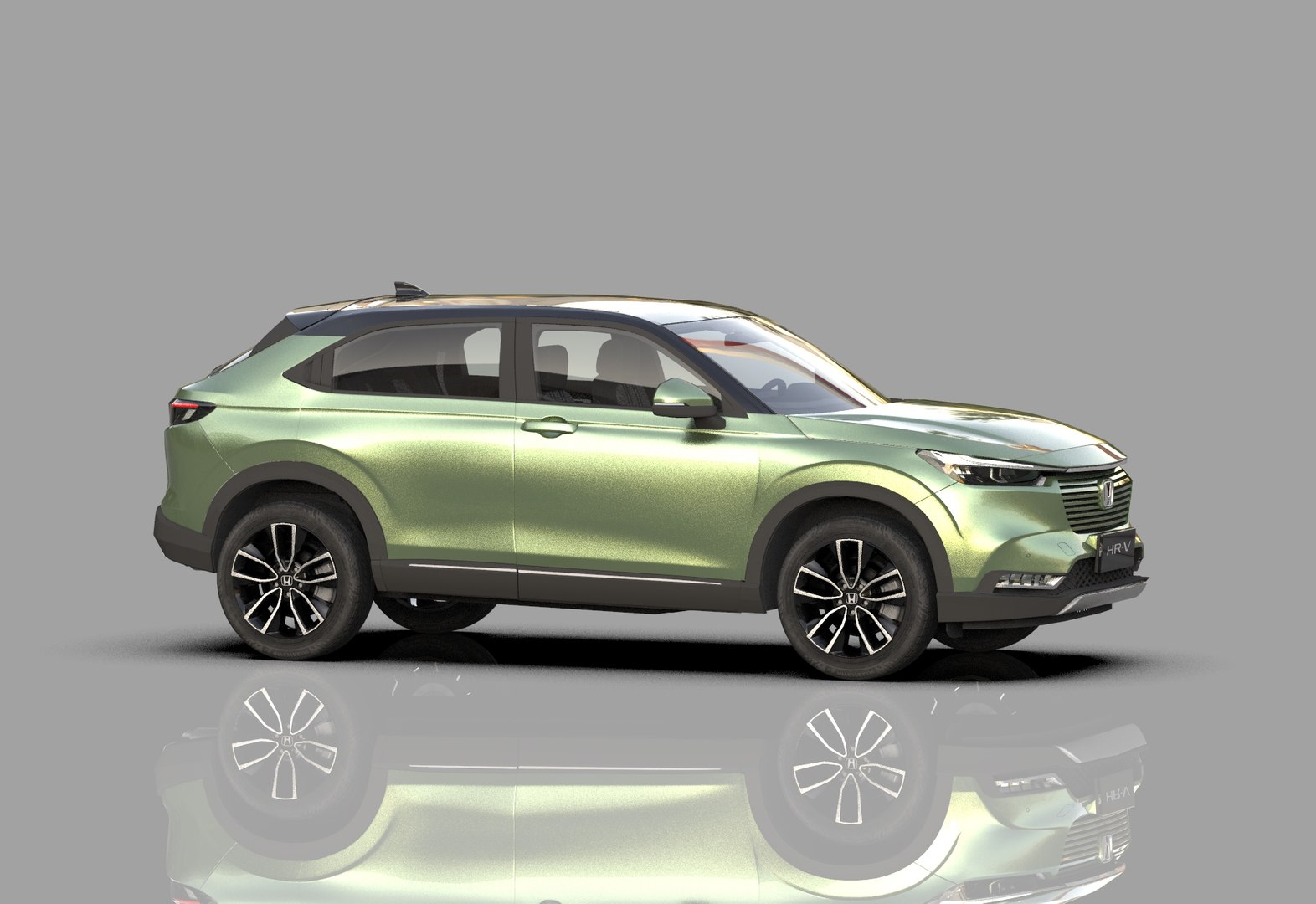 Honda HR-V 2021 HQ Interior 3D Model - TurboSquid 2255462