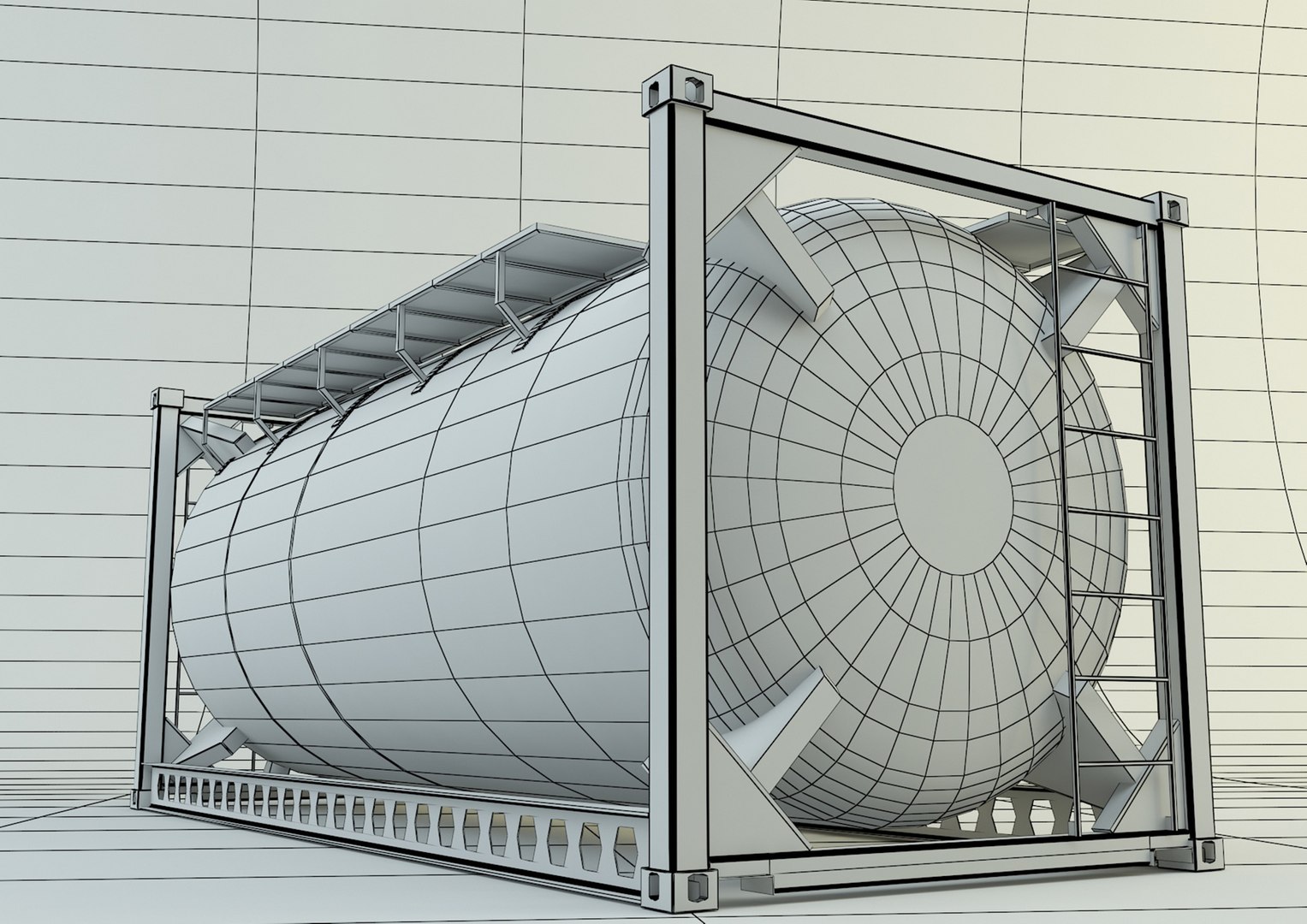 Container Tank 3D - TurboSquid 2059384