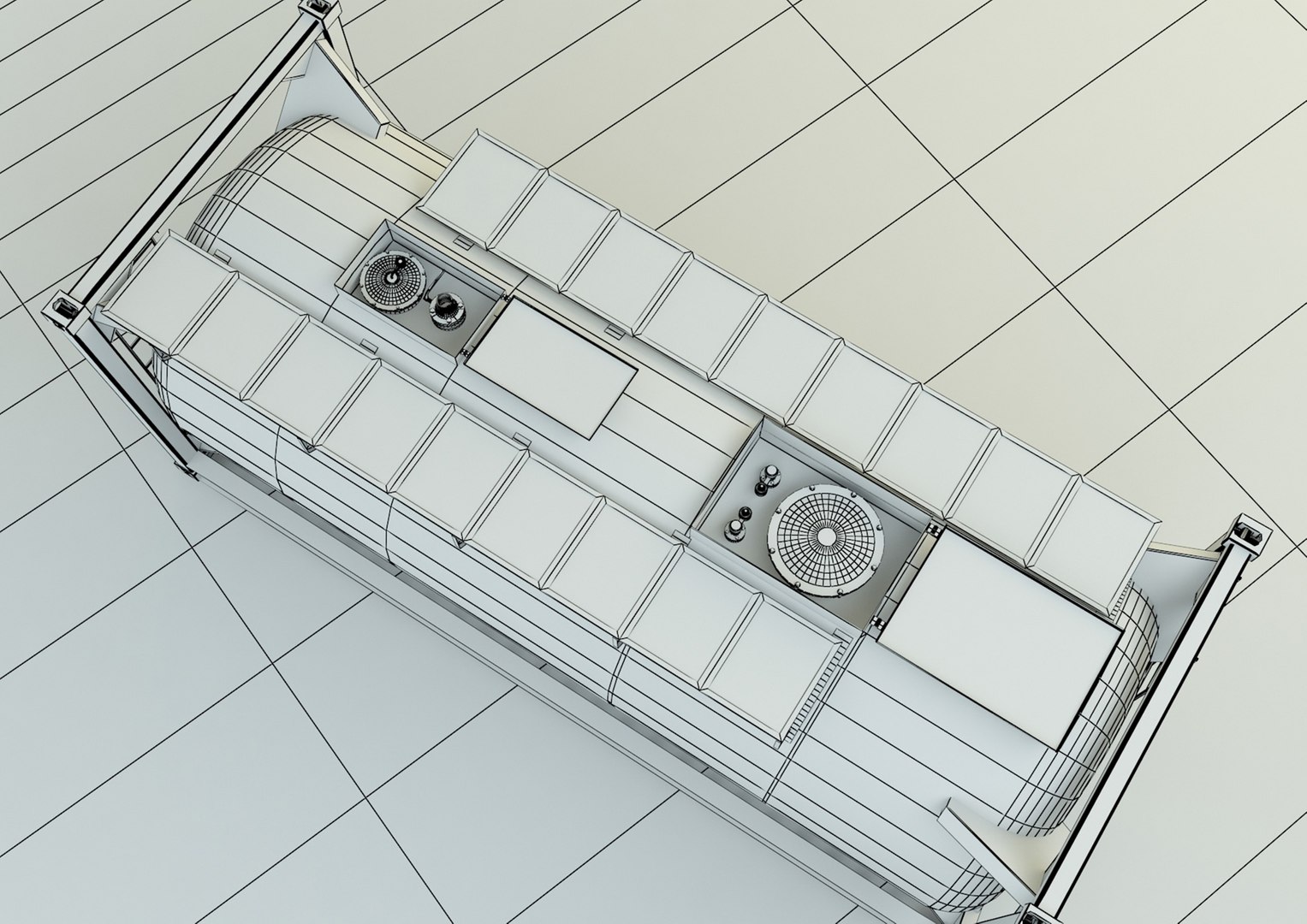 Container Tank 3D - TurboSquid 2059384