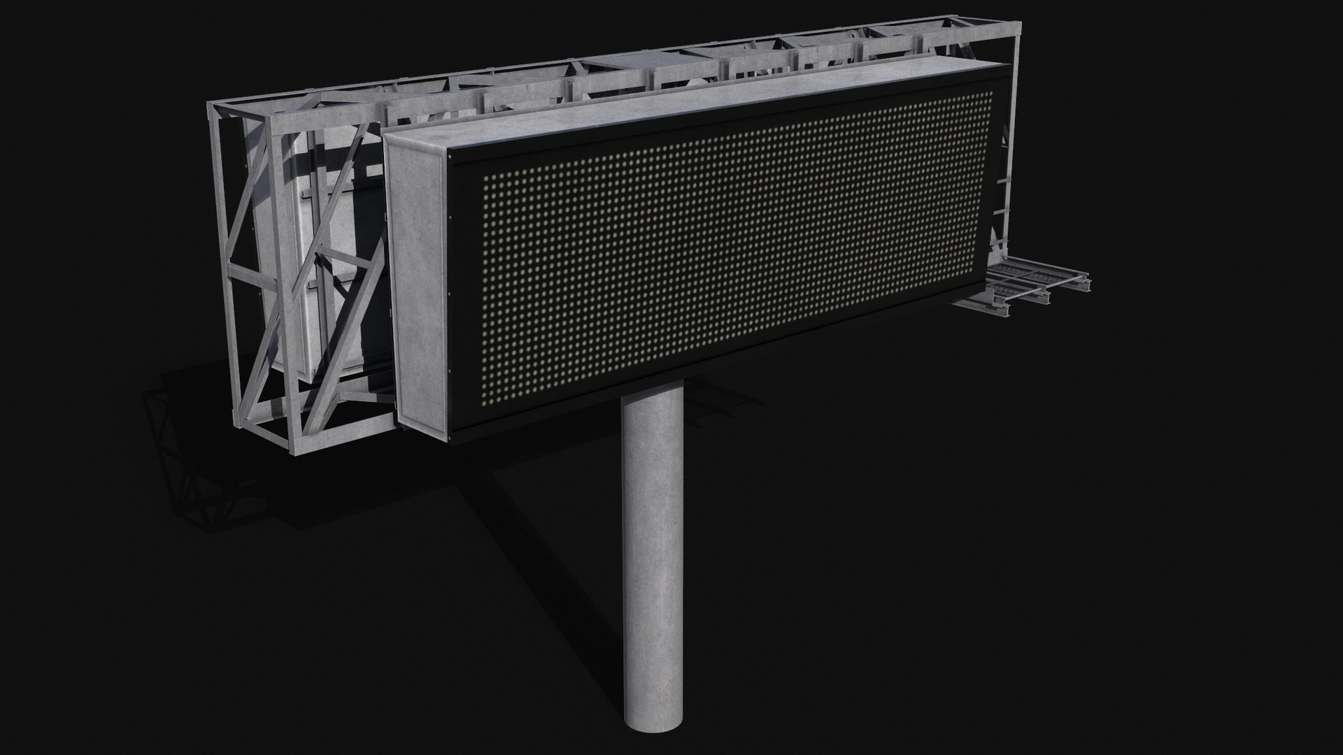 3D Variable-message Sign - TurboSquid 1818067