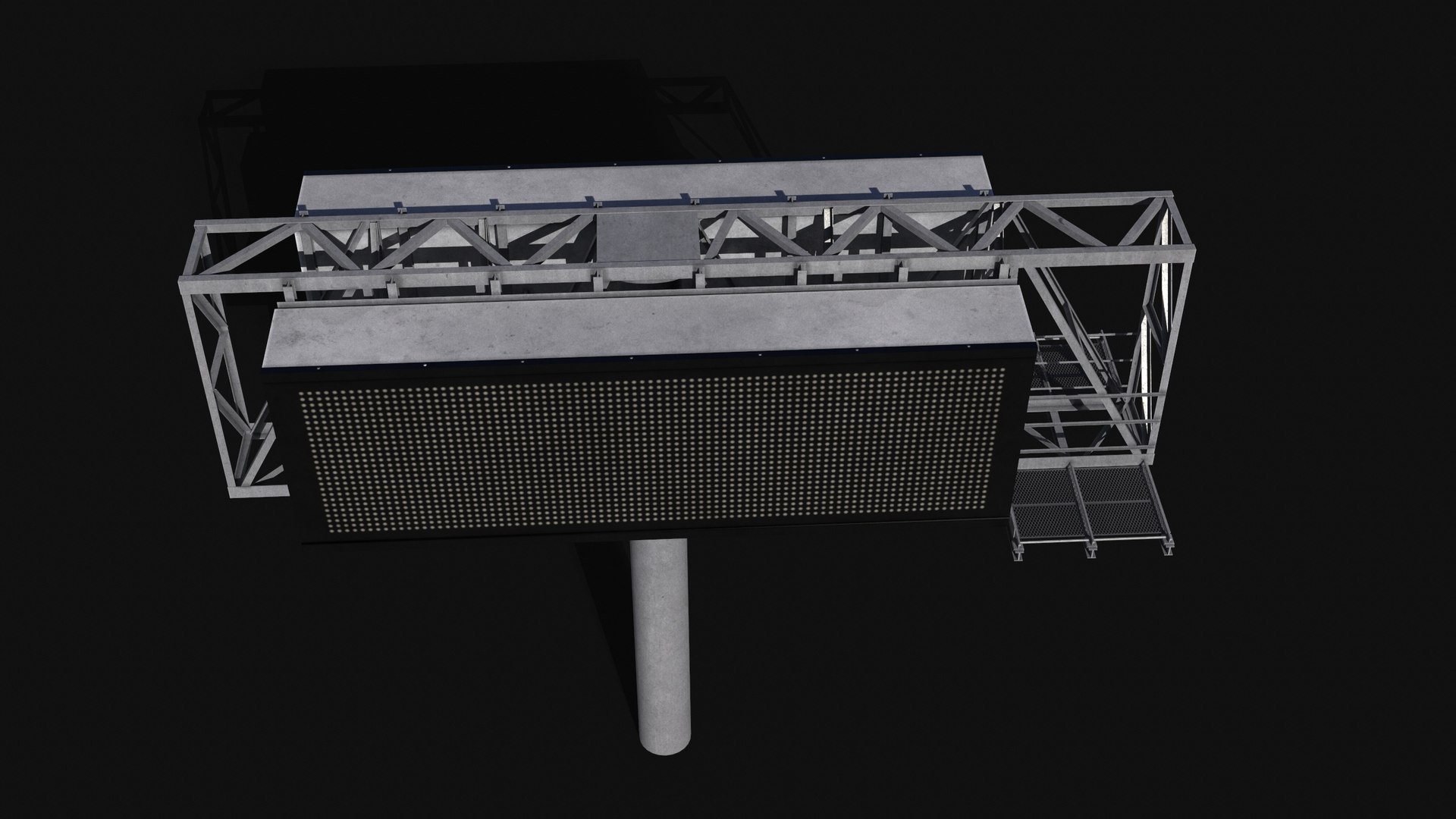 3D Variable-message Sign - TurboSquid 1818067