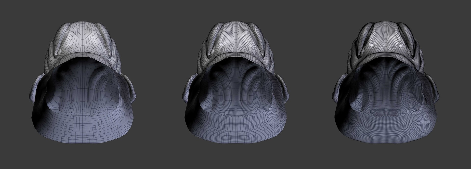 Pug Head 3d Model
