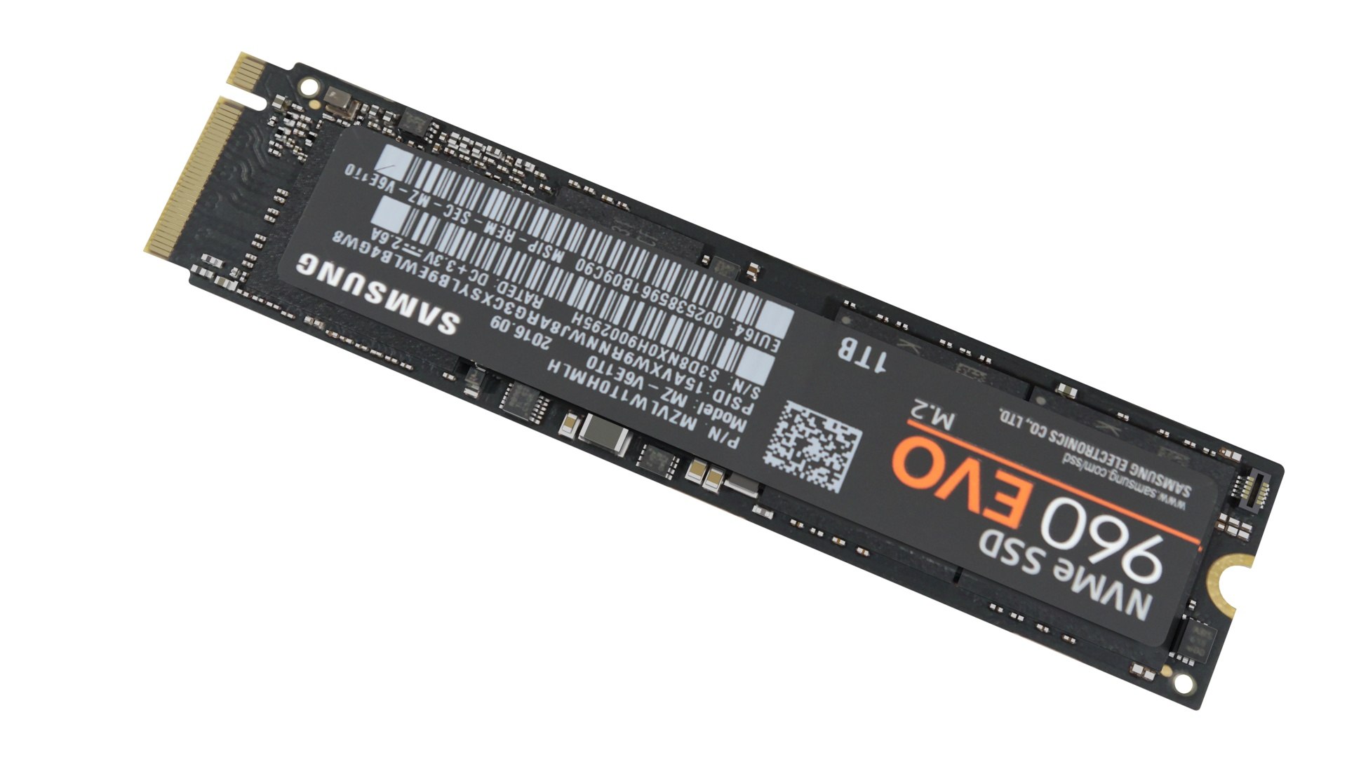 SSD M2 Hard Drive Samsung 960 EVO 3D Model - TurboSquid 2245368