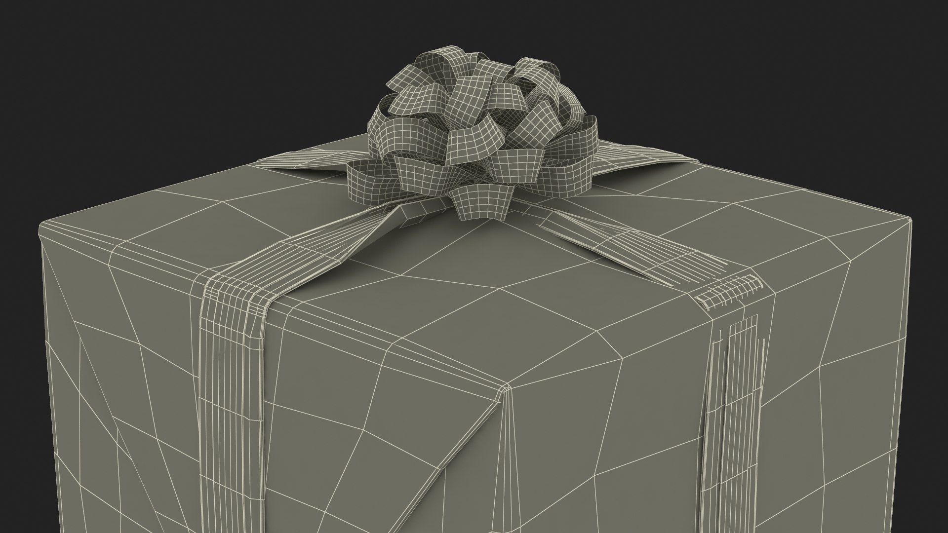 Square Gift Box 3D Model - TurboSquid 2279303