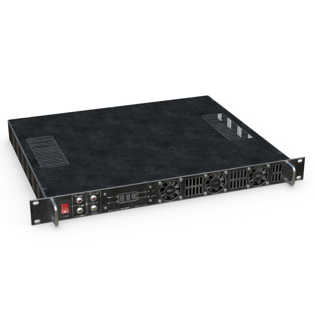 3D Digital Pure Sine Wave Inverter Rack Model - TurboSquid 1960006