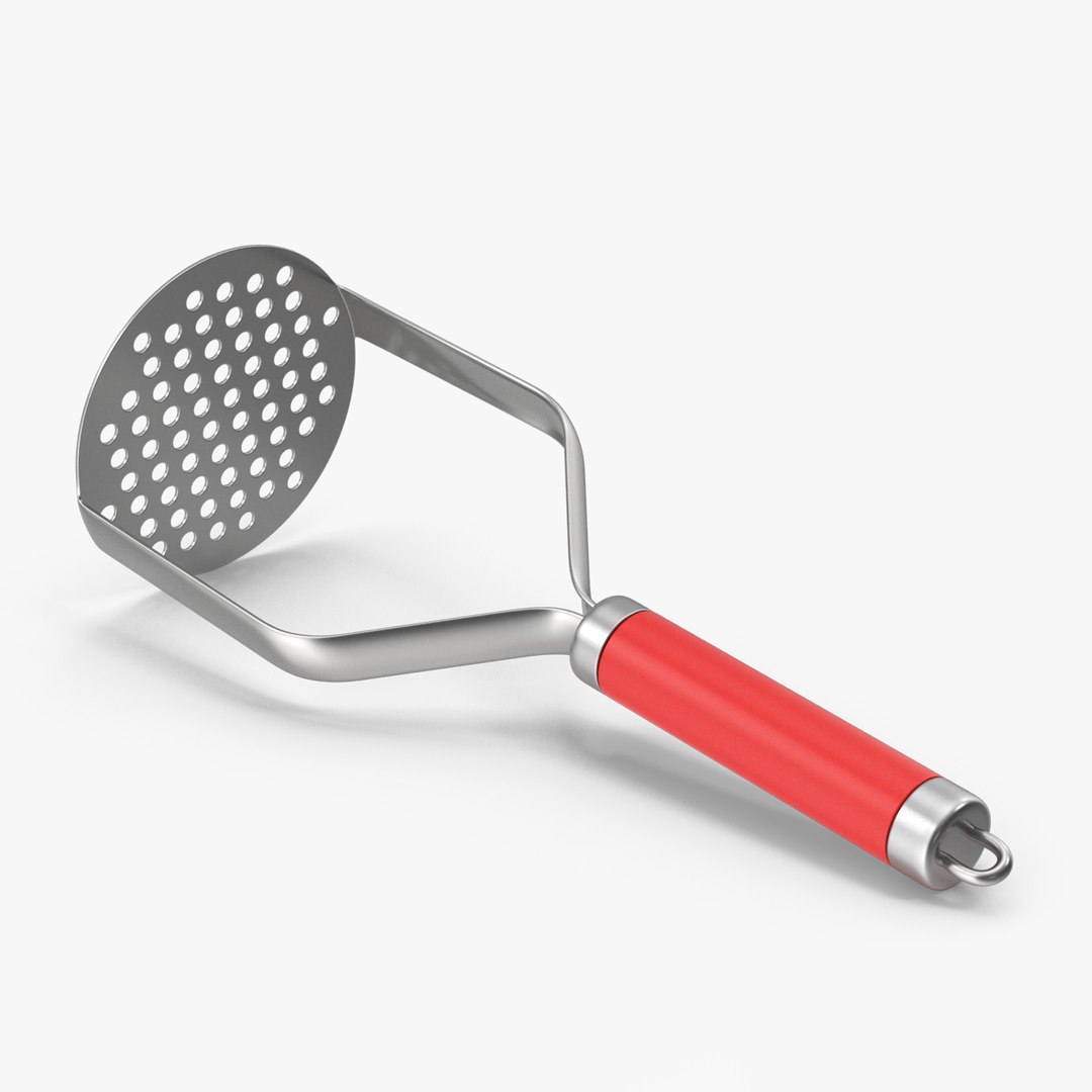 Red Potato Masher 3D model - TurboSquid 1878208