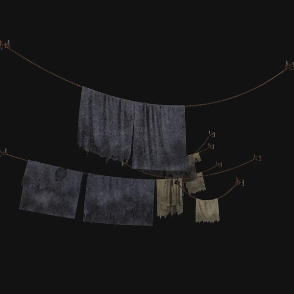 Clothes Line 3D Models for Download | TurboSquid